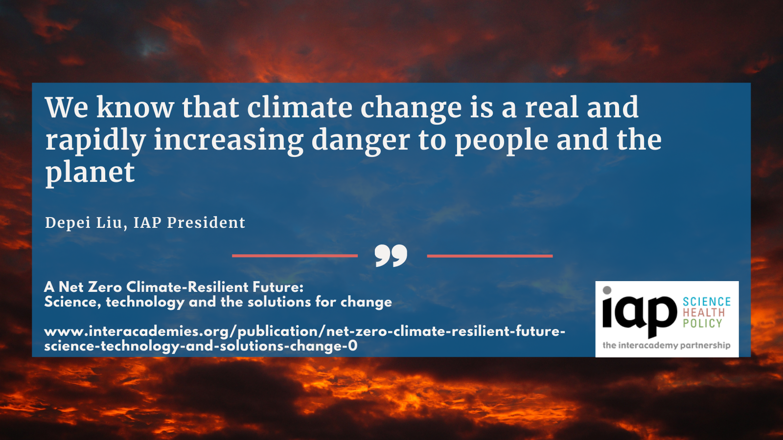 Climate Change: Without international collaboration, we won’t reach net zero by 2050, say world ...